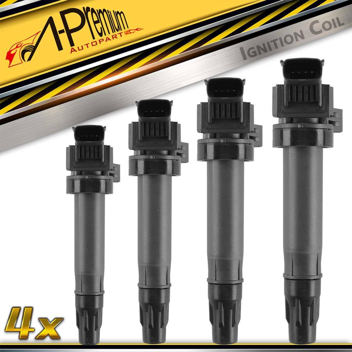 4Pcs Ignition Coil Pack for Chevrolet Spark 2012 2013 2014 2015 L4 1.2L ...