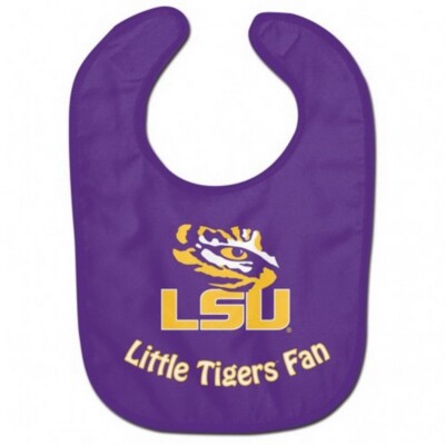 LSU Tigers Little Tigers Fan Baby Bib | eBay