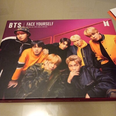 BTS FACE YOURSELF First Limited Edition Type B CD DVD Booklet Sticker ...