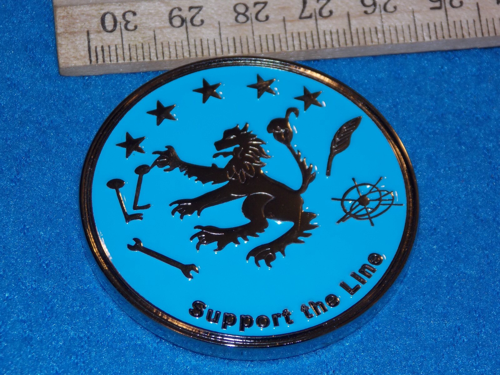 407TH AFSBN SUPPORT THE LINE CHALLENGE COIN OF EXCELLENCE | eBay