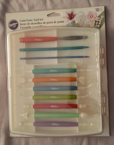 WILTON 10 Piece Gum Paste Tool Set NIB | eBay