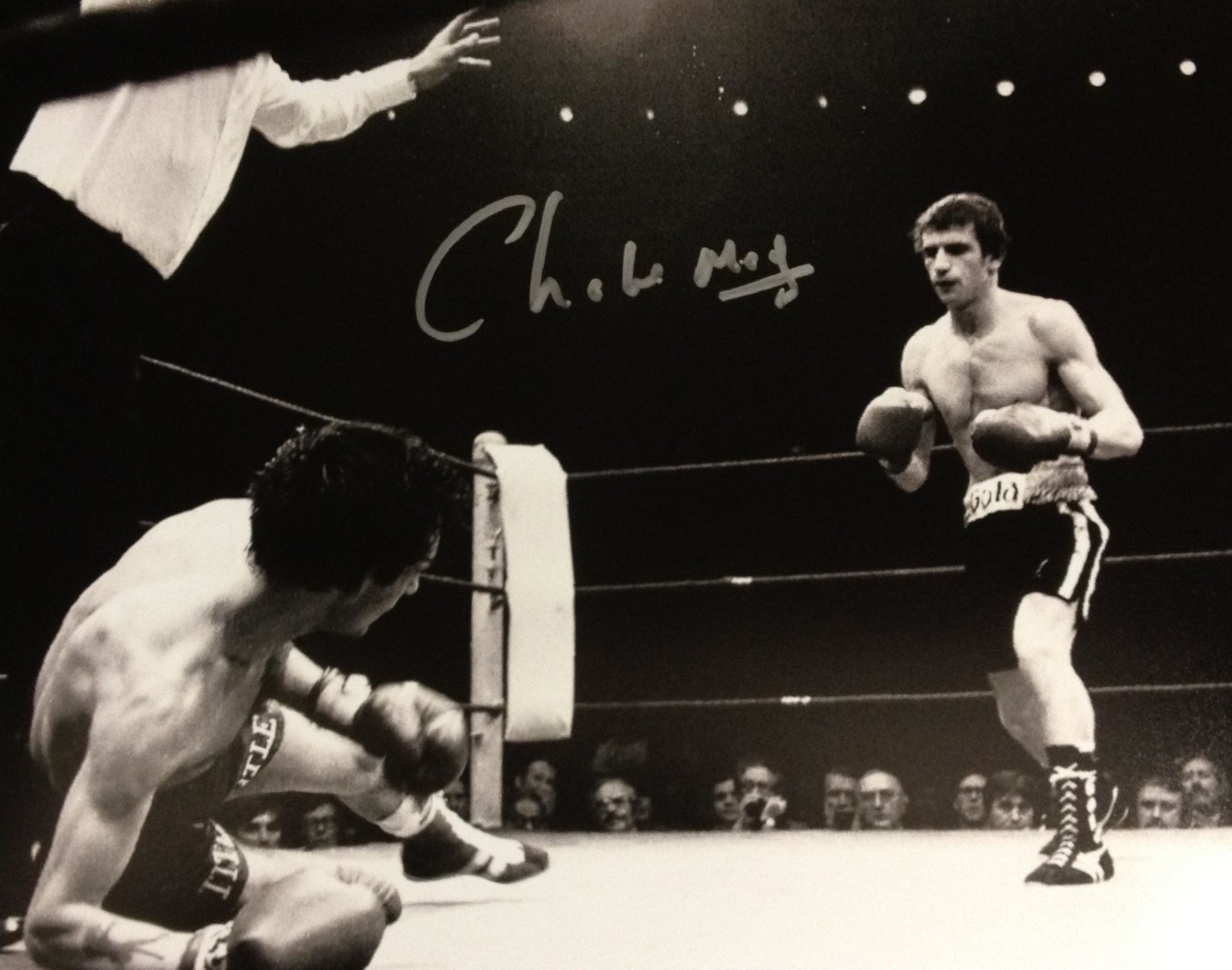 CHARLIE MAGRI WORLD CHAMPION SIGNED 10x8 BOXING PHOTO COA PROOF | eBay UK