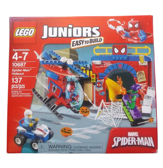 LEGO Juniors: Spider-Man Hideout (10687) for sale online | eBay Australia