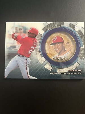 2020 Topps Update Commemorative Coin Card Juan Soto TBC-JS | eBay