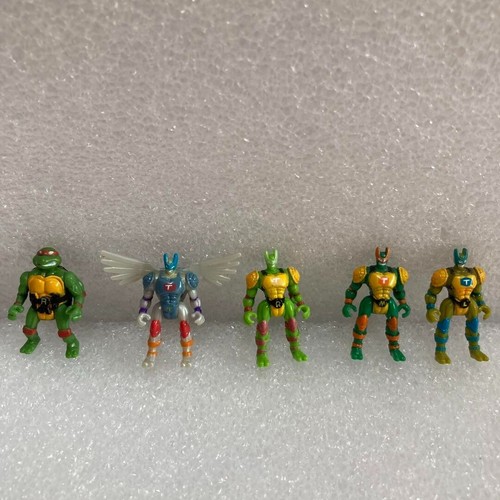 TMNT Teenage Mutant Ninja Turtles Mini Figure Lot Of 5 Rare Japan Free ...