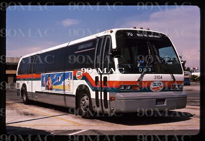 OCTD. GM RTS COACH #3104. Santa Ana (CA). Original Slide 1989. | eBay