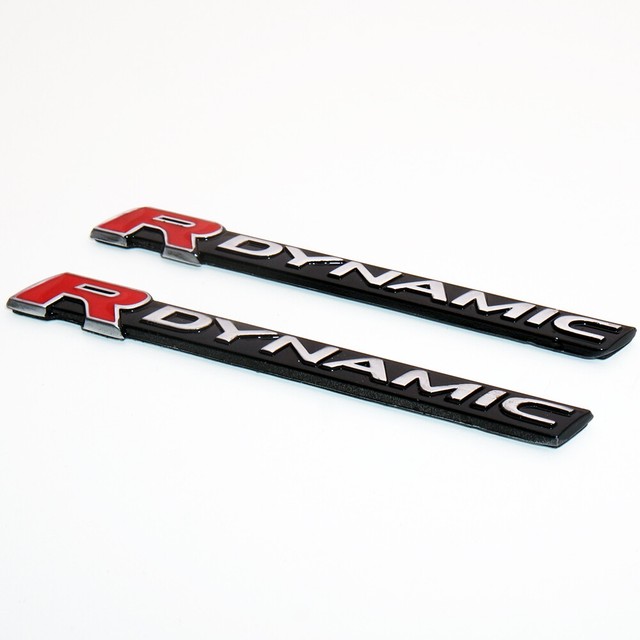 2x for Range Rover R Dynamic Sport HSE Fender Marker Nameplate Badge ...