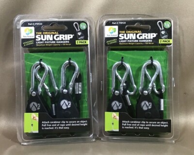 Sun Grip Light Fixture Hangers 2-Pack 1/8th inch New Lot of 2 | eBay