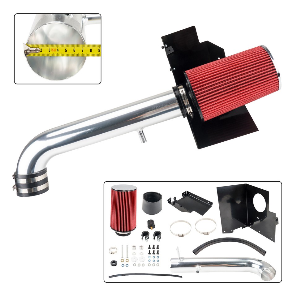Induction Cold Air Intake System Kit For Jeep Wrangler Jk 3.6l V6 Gas ...