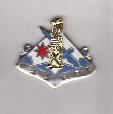 US ARMY 172nd INFANTRY BRIGADE crest DUI badge c/b clutchback G-23 | eBay