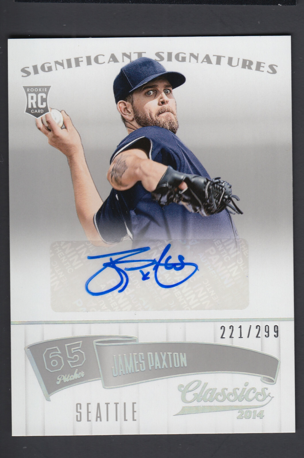 James Paxton 2014 Panini Classics Significant Signatures Rookie ...