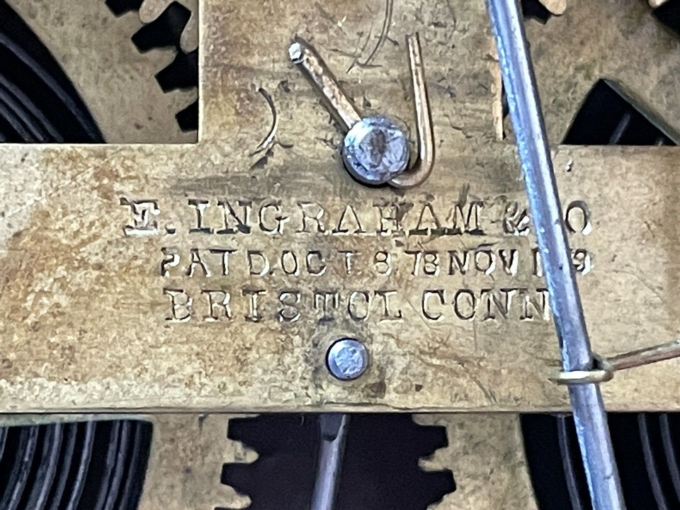 Ingraham Company Mantle Clock 1878-79 IN WORKING CONDITION | eBay