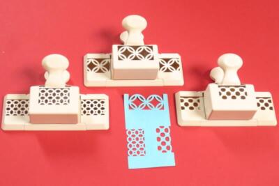 3 Martha Stewart Punch Around The Page Paper Craft Punches - Edge Punch ...