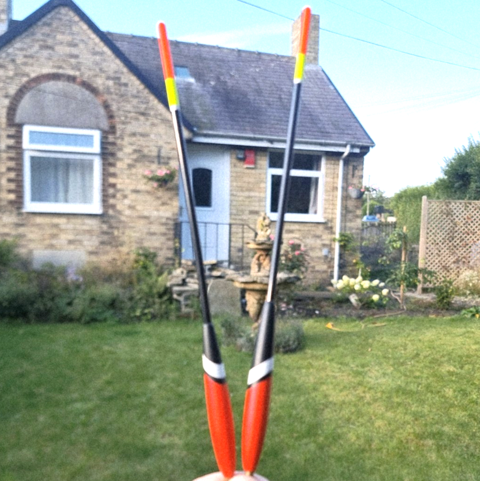2 Bodied Wagglers Float Coarse Carp Fishing Semi Weighted | eBay UK