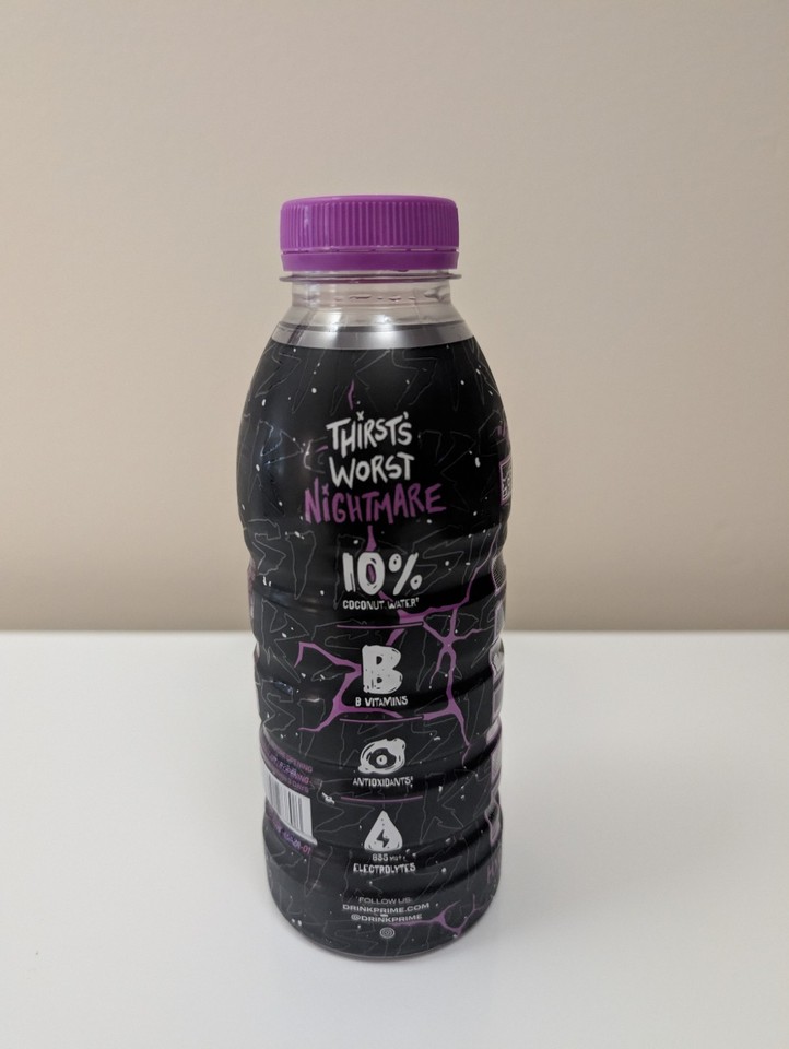 Sealed Prime Hydration New KSI The Nightmare Strawberry Cream 2025 ...