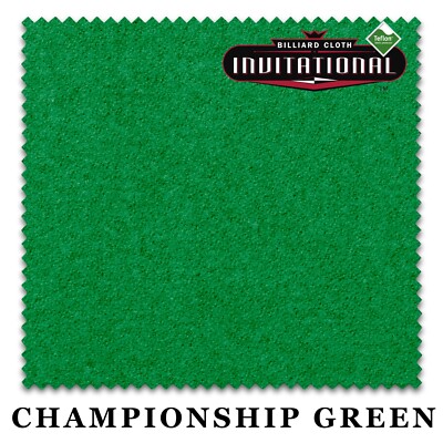 8' Oversized Championship Invitational Teflon Pool Table Felt ...