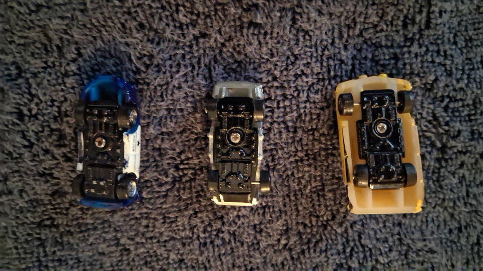 Back To The Future 1989 Micro Machines set, DeLorean, Police Car, Luxor ...