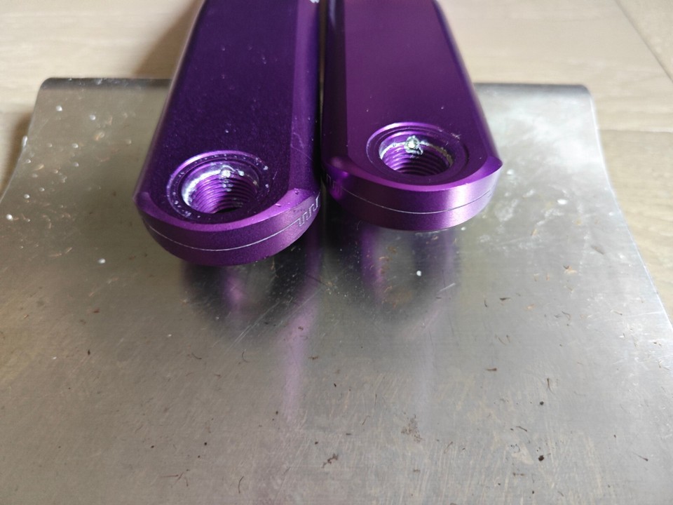cannondale hollowgram sisl2 anode purple crank arms fit scalpel f-si ...