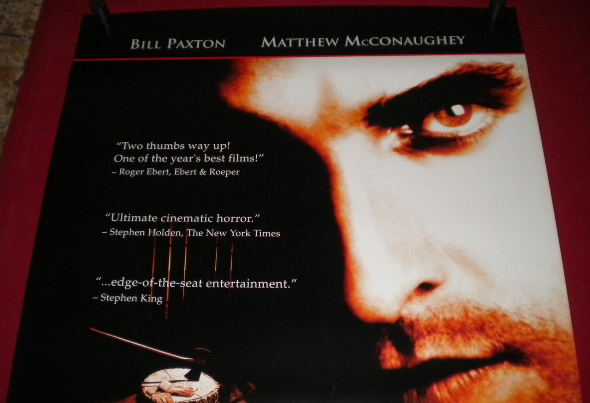 Frailty Bill Bill Paxton Matthew Mcconaughey Powers Boothe