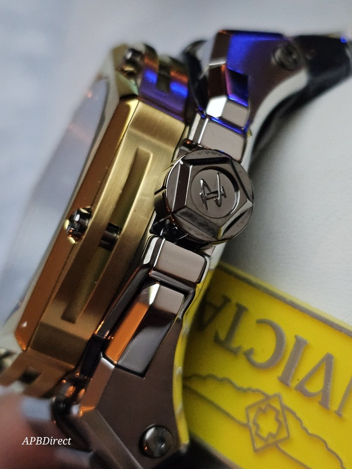 Invicta - HELIOS - Reserve Swiss Z60 Chronograph Gold Plated Bezel ...