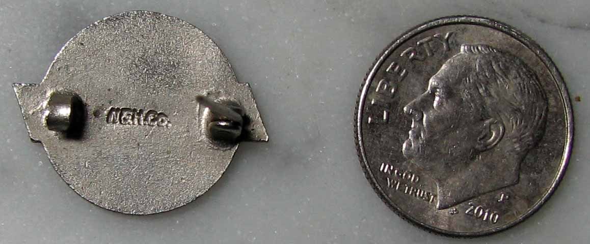 RARE ORIGINAL NOS CHEVROLET CLOISONNE SAFETY COMMITTEE PIN NICE L@@K ...