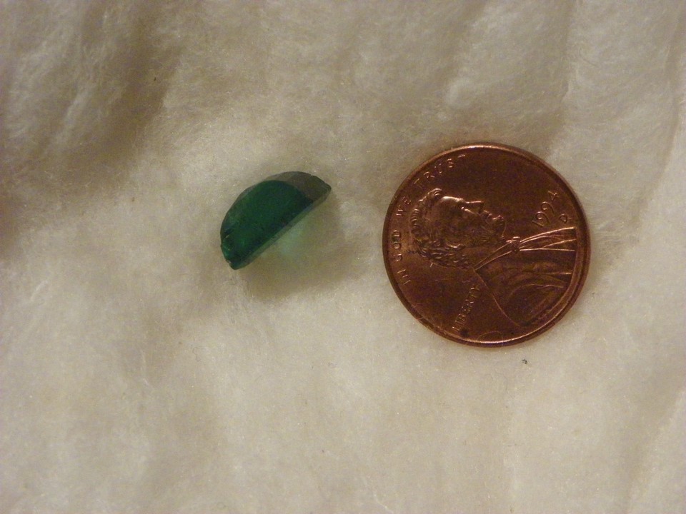 Green Tourmaline 3.81 Carats 6.85x10.37x5.22 MM Octagon Heavy Natural ...