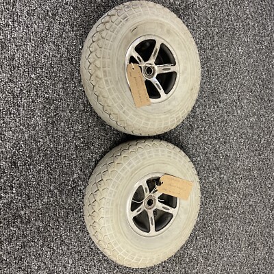 (0186) Rascal Voyager 329LE Mobility Scooter Front Pneumatic Wheels ...