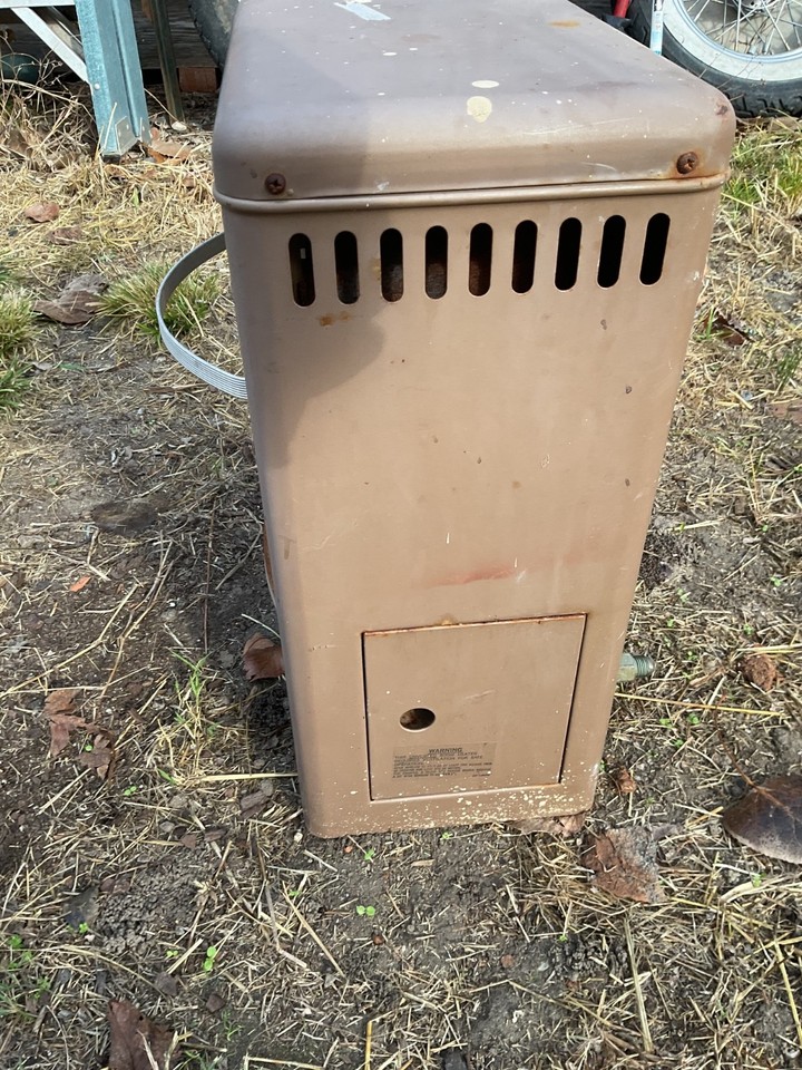 VINTAGE DEARBORN Sears 12.000 BTU GAS space room HEATER STOVE ceramic ...