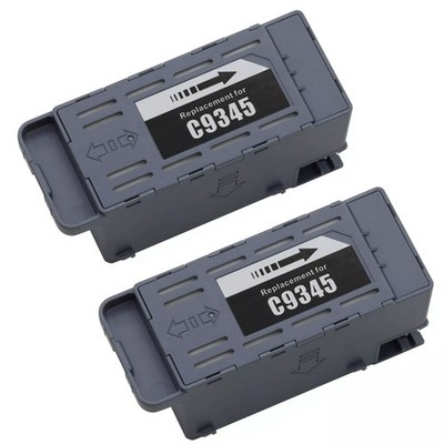 2* C9345 Maintenance Box For Epson Printer Waste Ink Pad Replacement ...