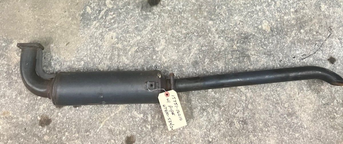 Kubota Muffler 15751-12010 with Pipe | eBay