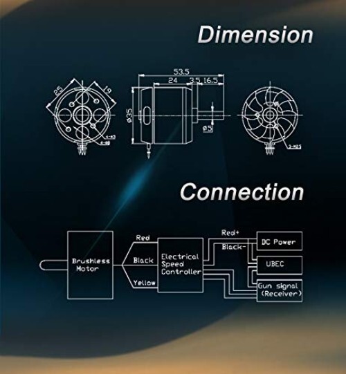 Brushless Outrunner Motor - Precision Engineered for Maximum Energy ...