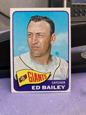 1965 Topps Ed Bailey SP NR-MT | eBay