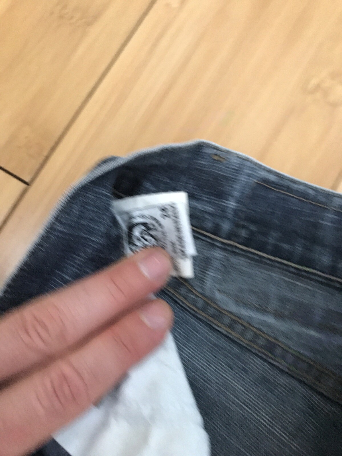 MEN'S DIESEL JEANS Straight Dark Wash LEG SIZE 32 (30 x 28) rn93243 ...