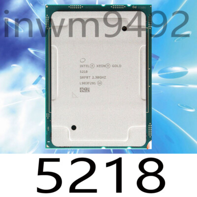 Intel Xeon Gold 5218 official version 16 core 32 thread 2.3ghz CPU ...