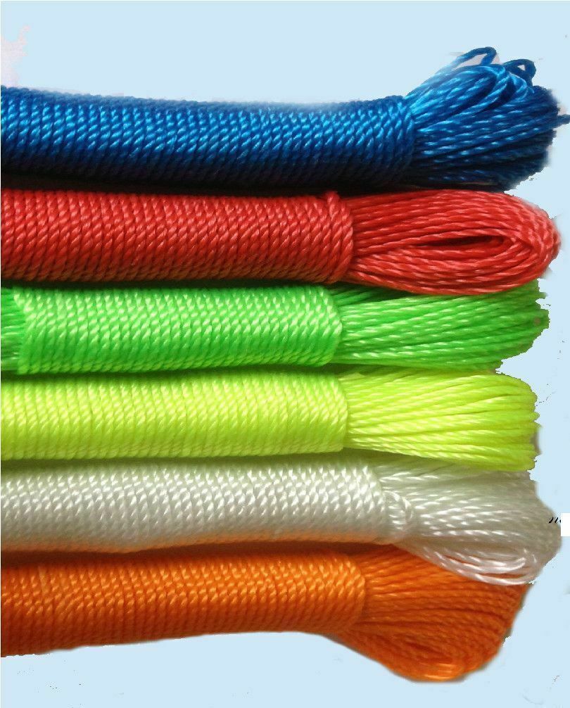 10m All purpose Durable Nylon ROPE Washing Line Cord for Home, Garden ...