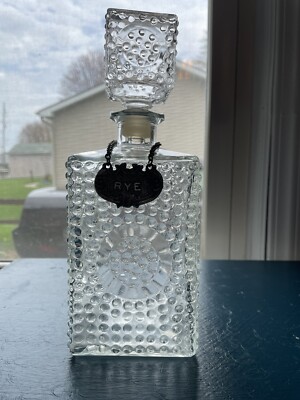 Rye Glass Decanter | eBay