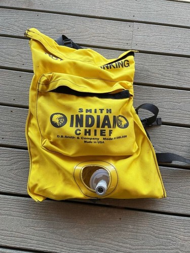 INDIAN Collapsible Chief Fire Pump DBL500 5G Dual Waterbag Backpack Bag ...