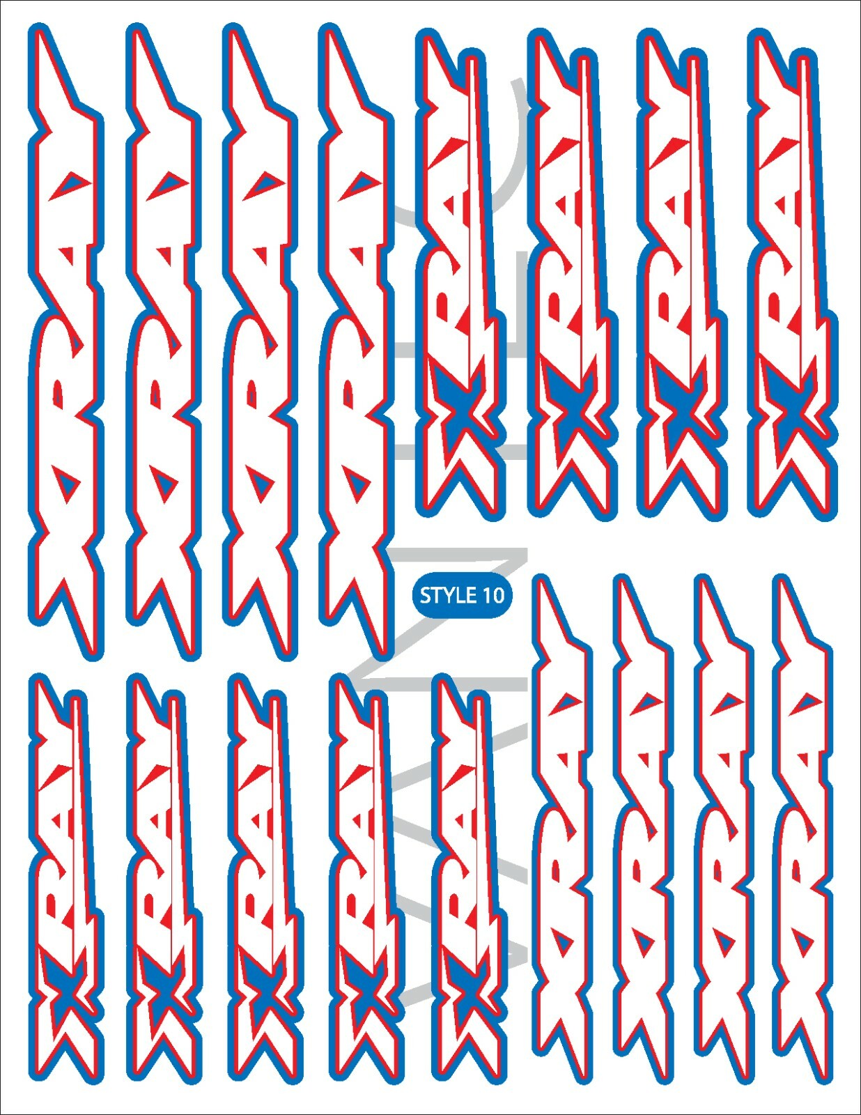 Xray RC Sticker Decal buggy cars truck XB4 XB2 XT2 XB8 GTX8 | eBay