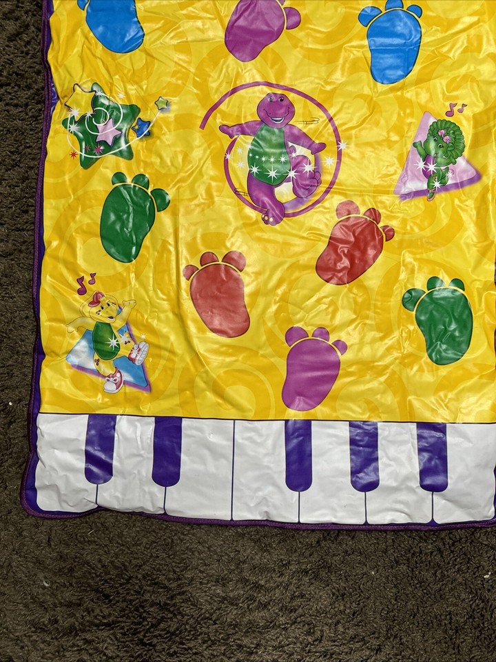 Vintage 2001 Barney Move ‘N Groove Dance Mat Only Missing Inflatable | eBay