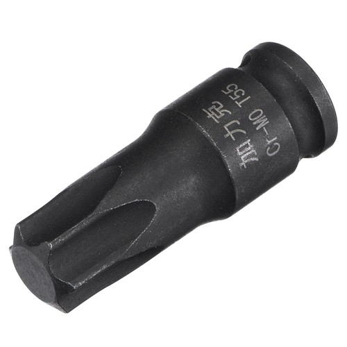 T55 Impact Torx Bit Socket 1/4" Square Drive 35mm Length CR-MO Metric ...