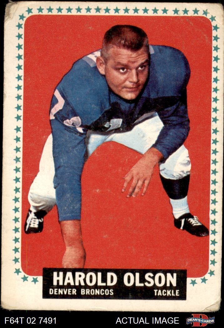 1964 Topps - #58 Harold Olson (RC) for sale online | eBay