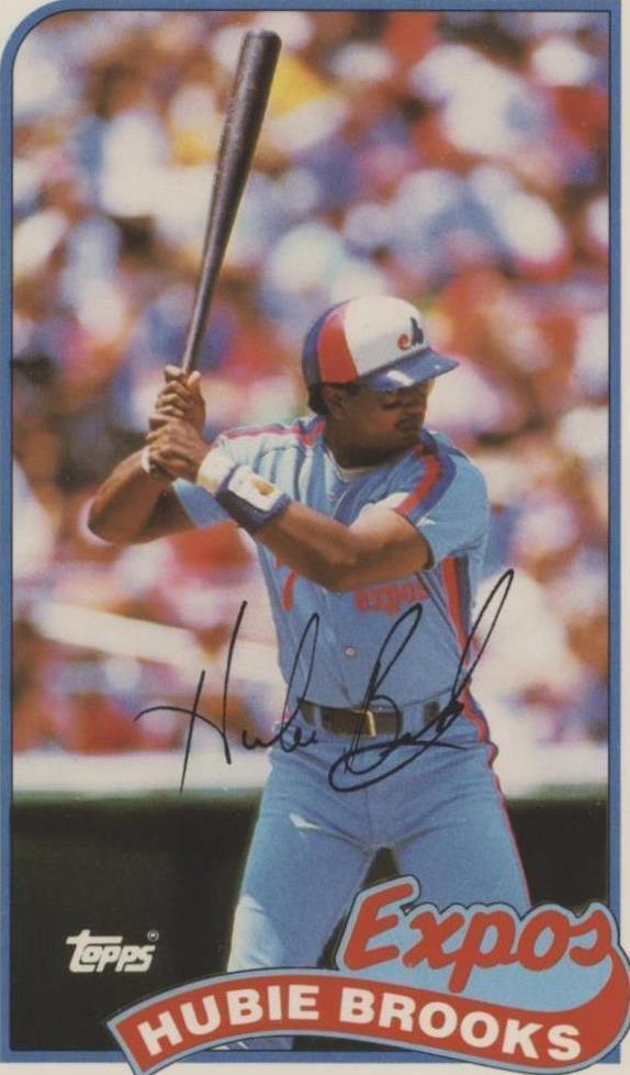 1989 Topps/LJN Baseball Talk - Hubie Brooks #133 for sale online | eBay