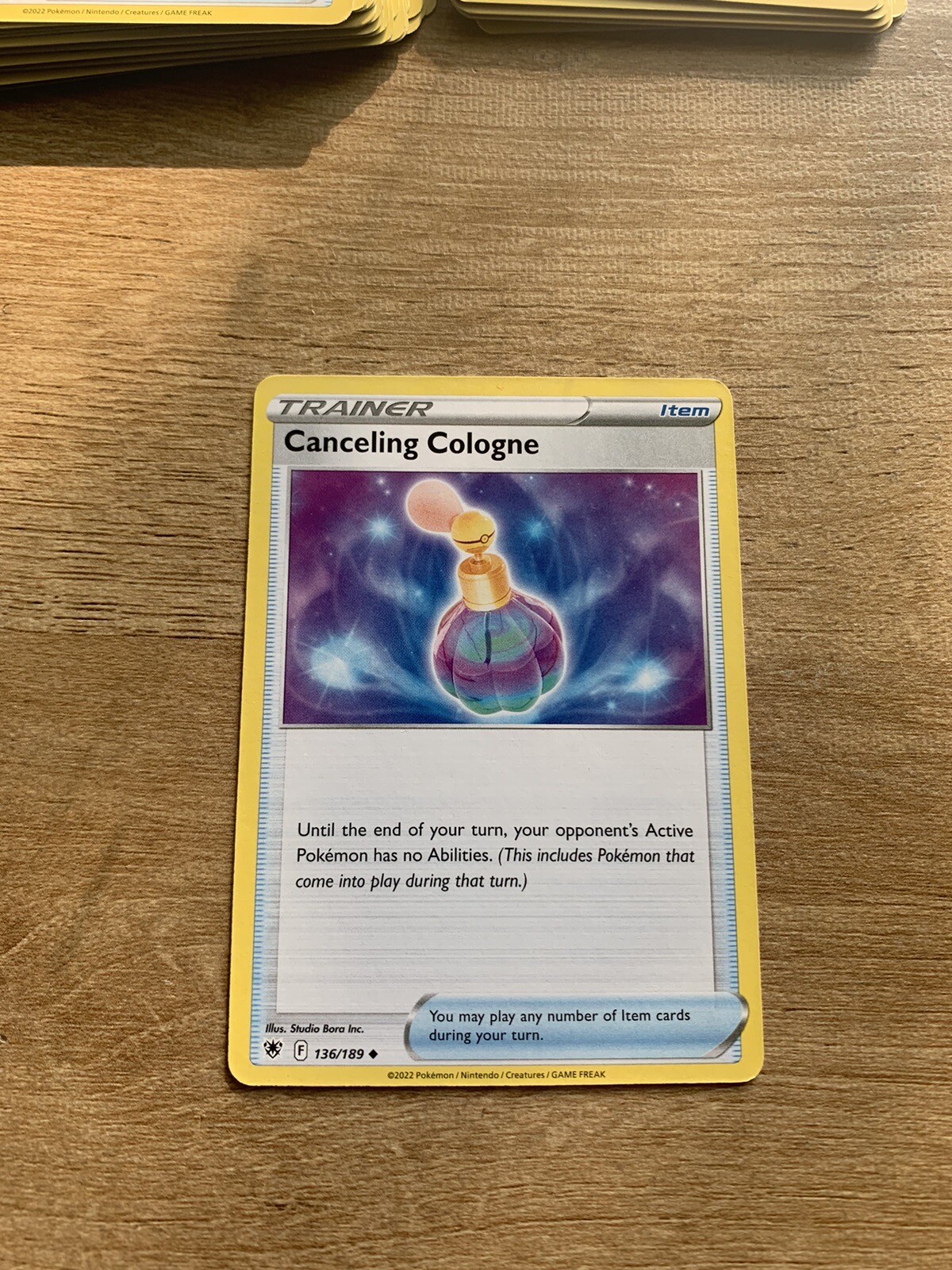 Pokémon TCG Canceling Cologne 136/189 Pokemon Astral Radiance NM/M | eBay