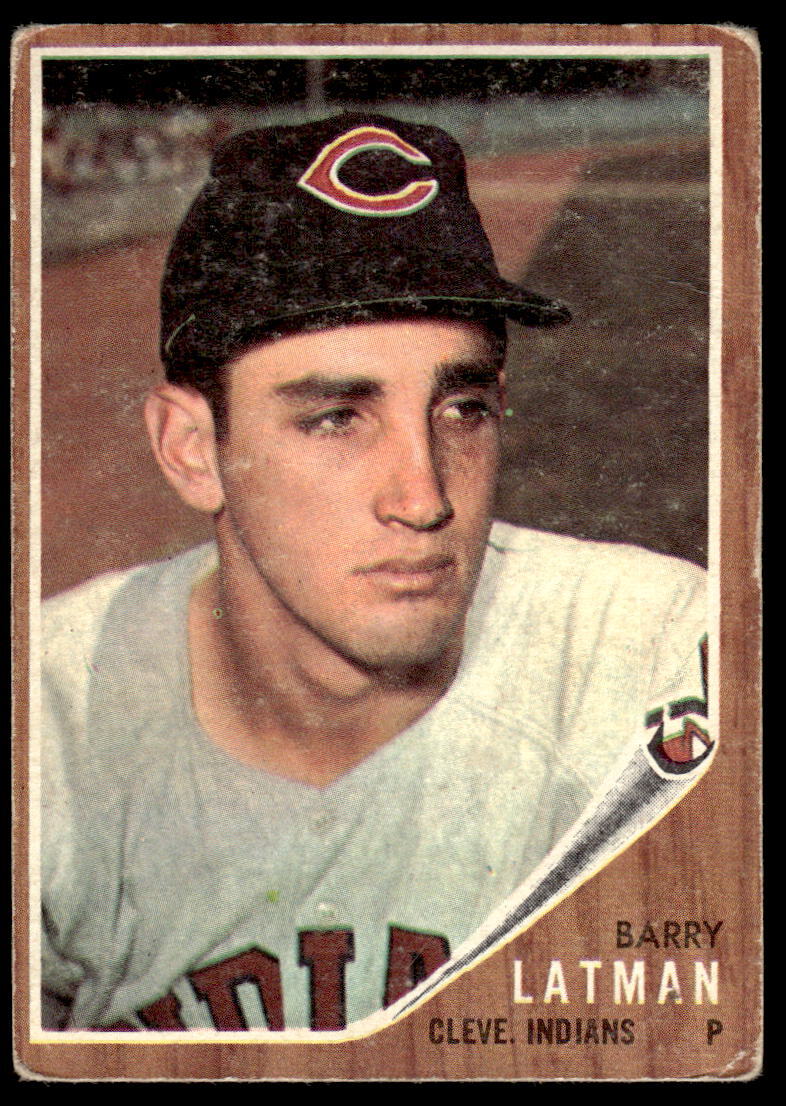 1962 Topps Barry Latman #145 Cleveland Indians Baseball Card | eBay
