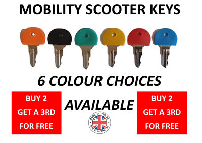 Pride Quingo Air 2 GoGo Elite Apex Sport TGA Breeze Midi 4 Scooter Key ...