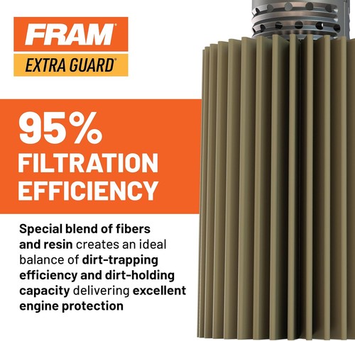 FRAM Extra Guard PH16, 10K Mile Change Automotive Replacement Interval ...