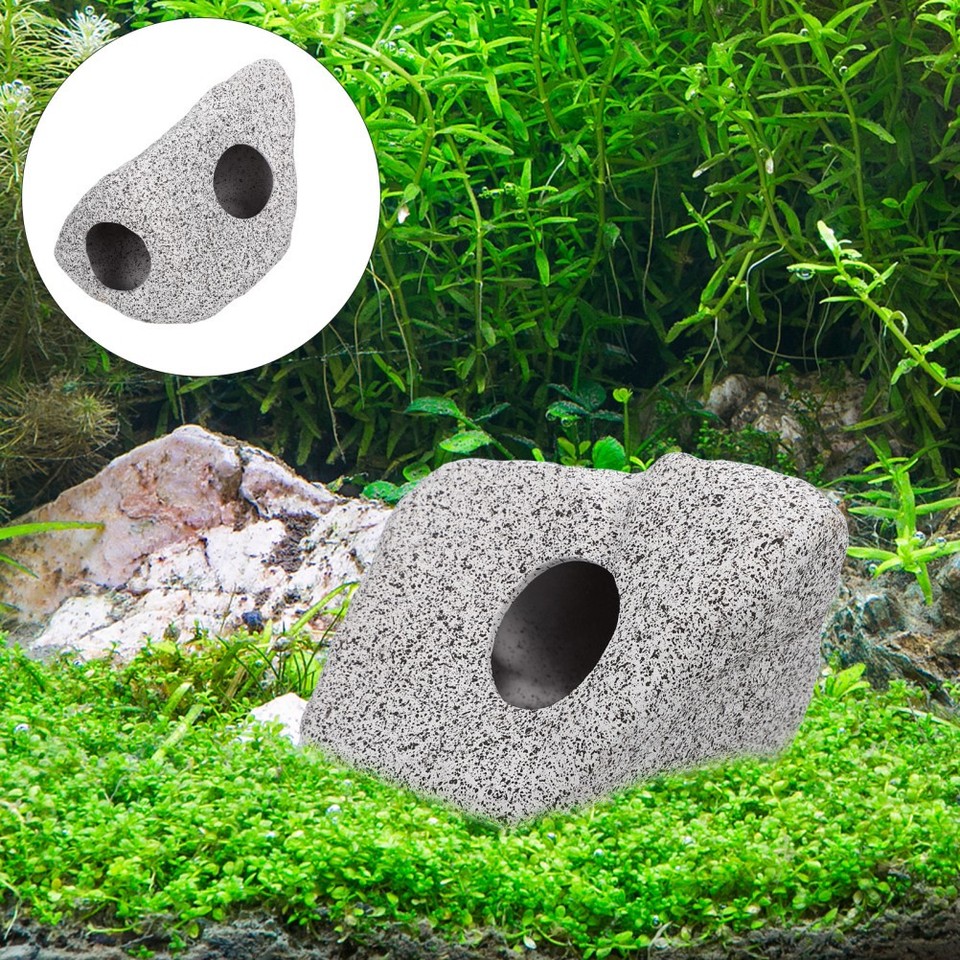 Shrimp Spawn Cave Aquarium Accessories Hideout for Fish and Decoration ...