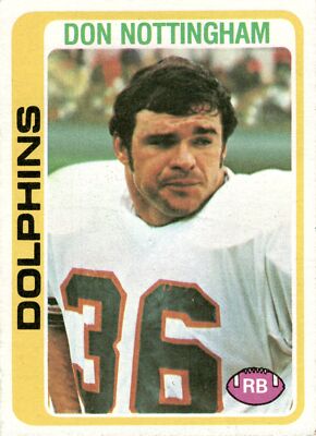 1978 Topps #162 Don Nottingham Great! Free ship | eBay