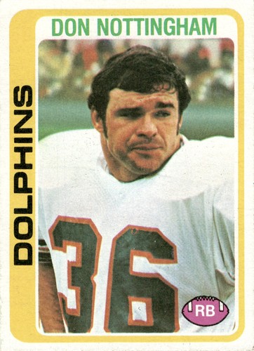 1978 Topps #162 Don Nottingham Great! Free ship | eBay