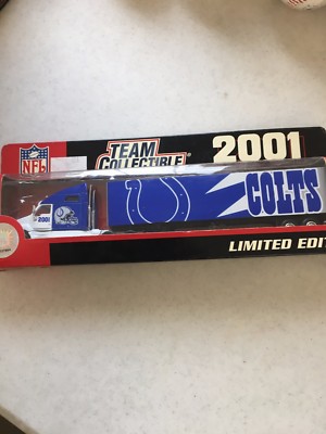 2001 INDIANAPOLIS COLTS TEAM TRACTOR TRAILER OFFICIALLY LICENSED FREE ...